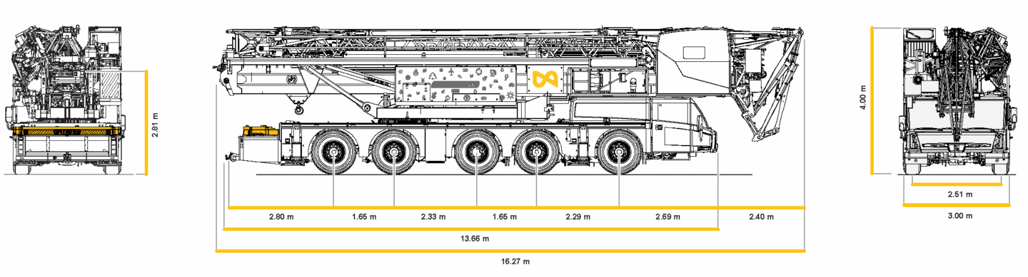 SK1265-AT5 eLift - Spierings Mobile Cranes