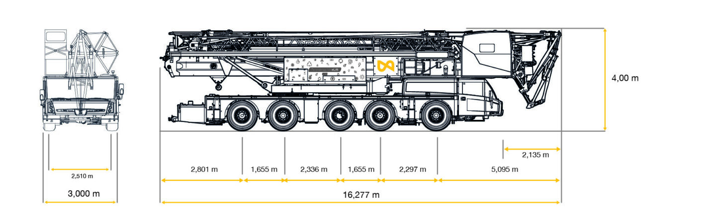 SK1265-AT5 eLift - Spierings Mobile Cranes