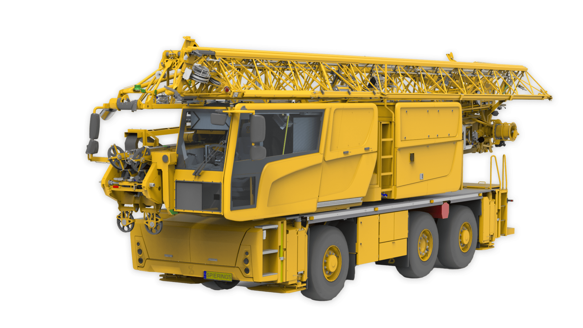 SK487-AT3 eDrive - Spierings Mobile Cranes