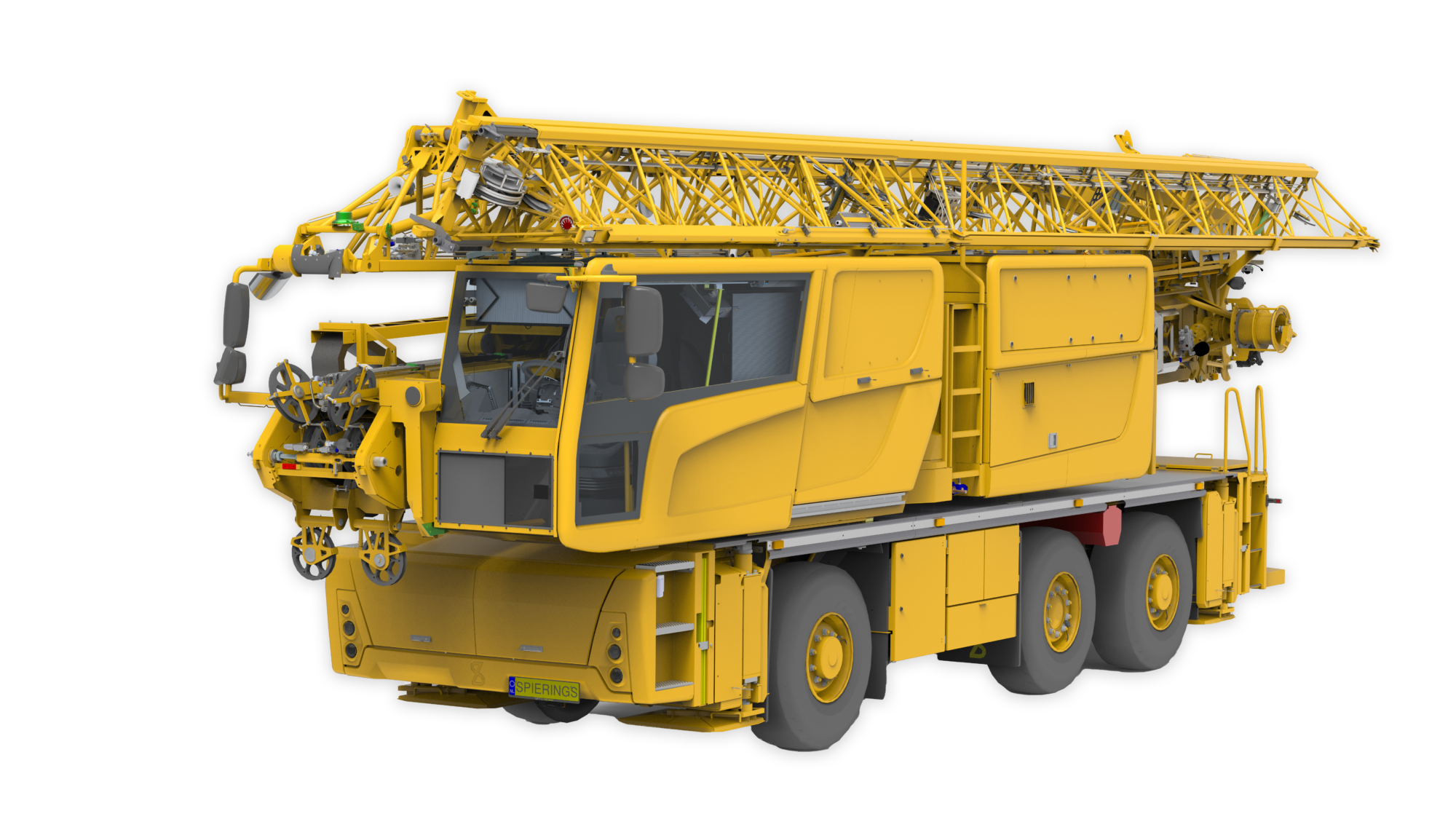 SK487-AT3 eDrive - Spierings Mobile Cranes