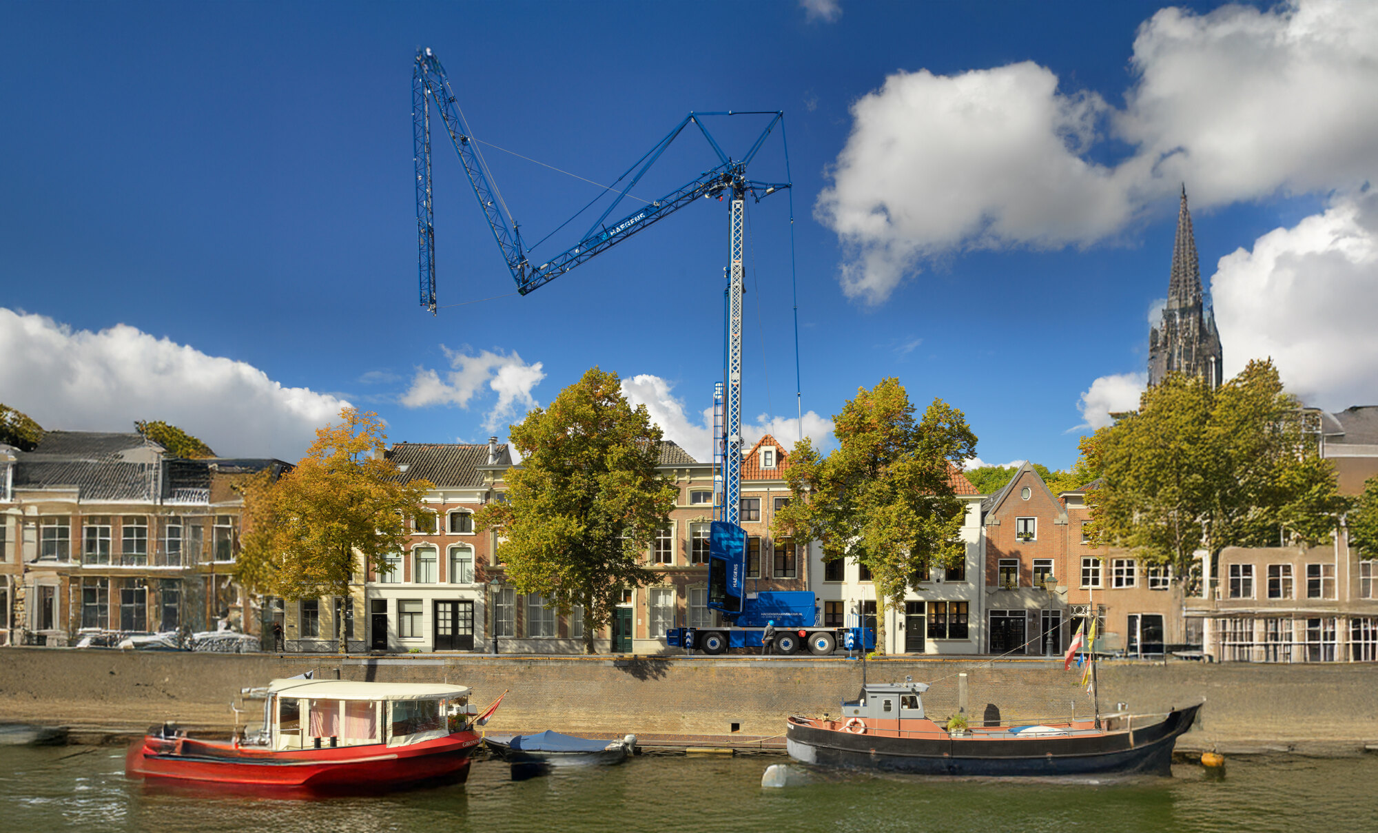 SK487-AT3 eDrive - Spierings Mobile Cranes